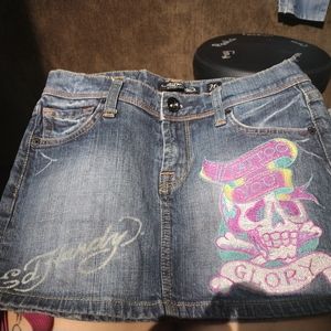 Ed Hardy | Skirts | Ed Hardy Skirt | Poshmark